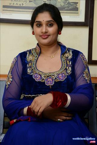 Telugu Serial Actress Priya Stills in Salwar Kameez